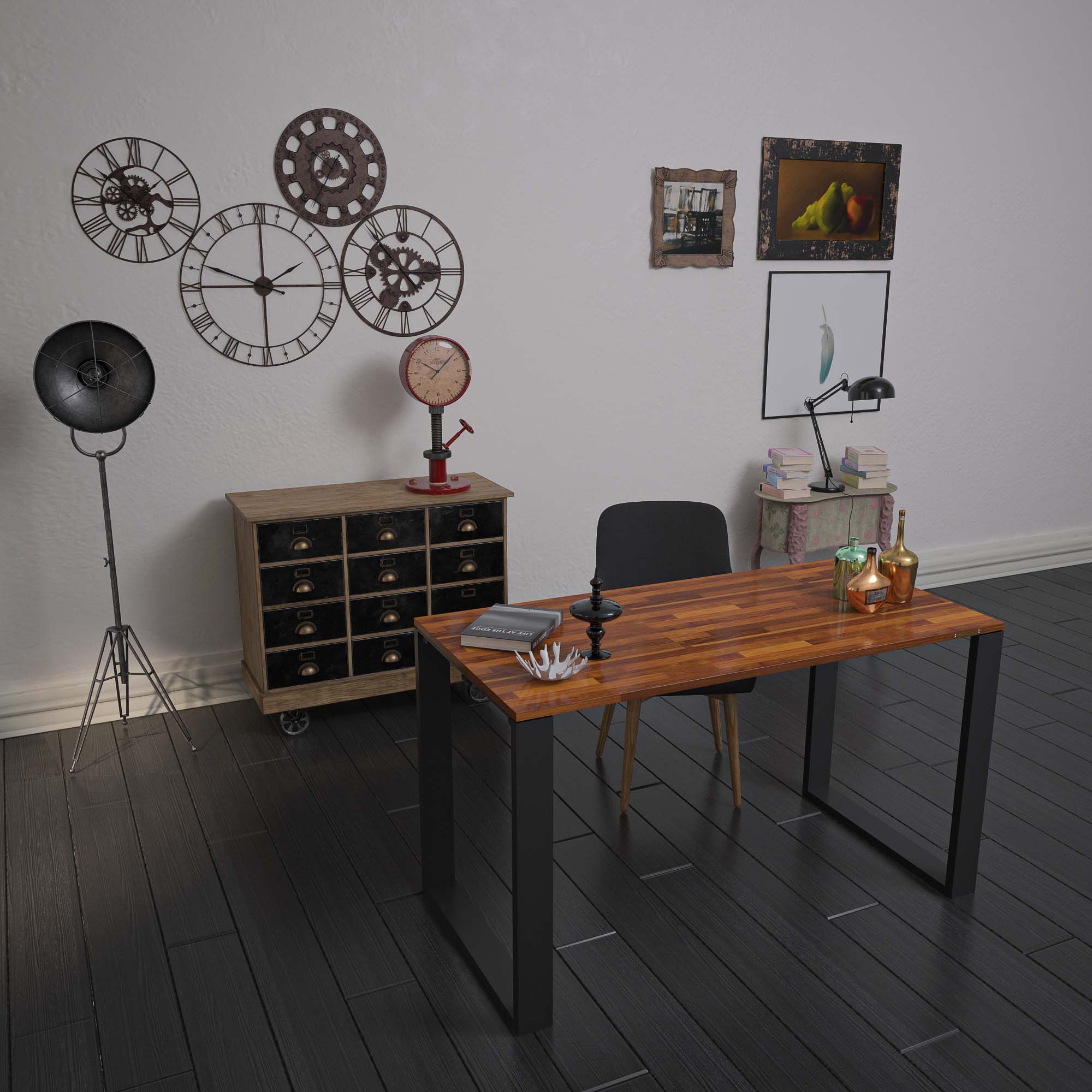 Pelican Highflier Desk - Teak Wood | Pelican Study Table