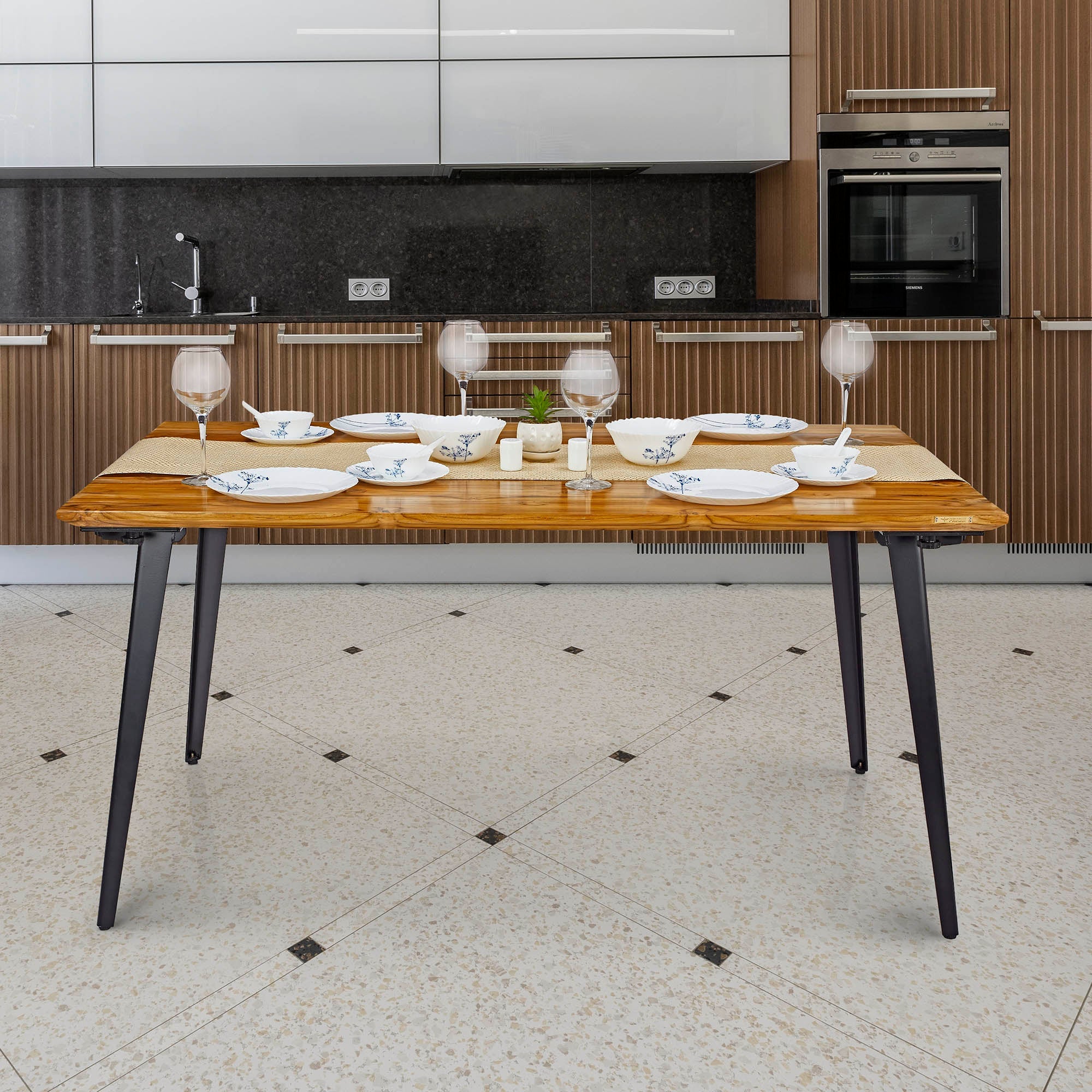 Serenity Table (5x3 feet) - Solid Teak