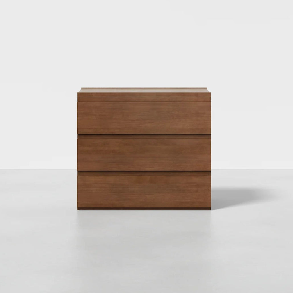 Stava Modular Drawer System | Solid Walnut/Teak/Oak Wood (3x1) | 3 Fee