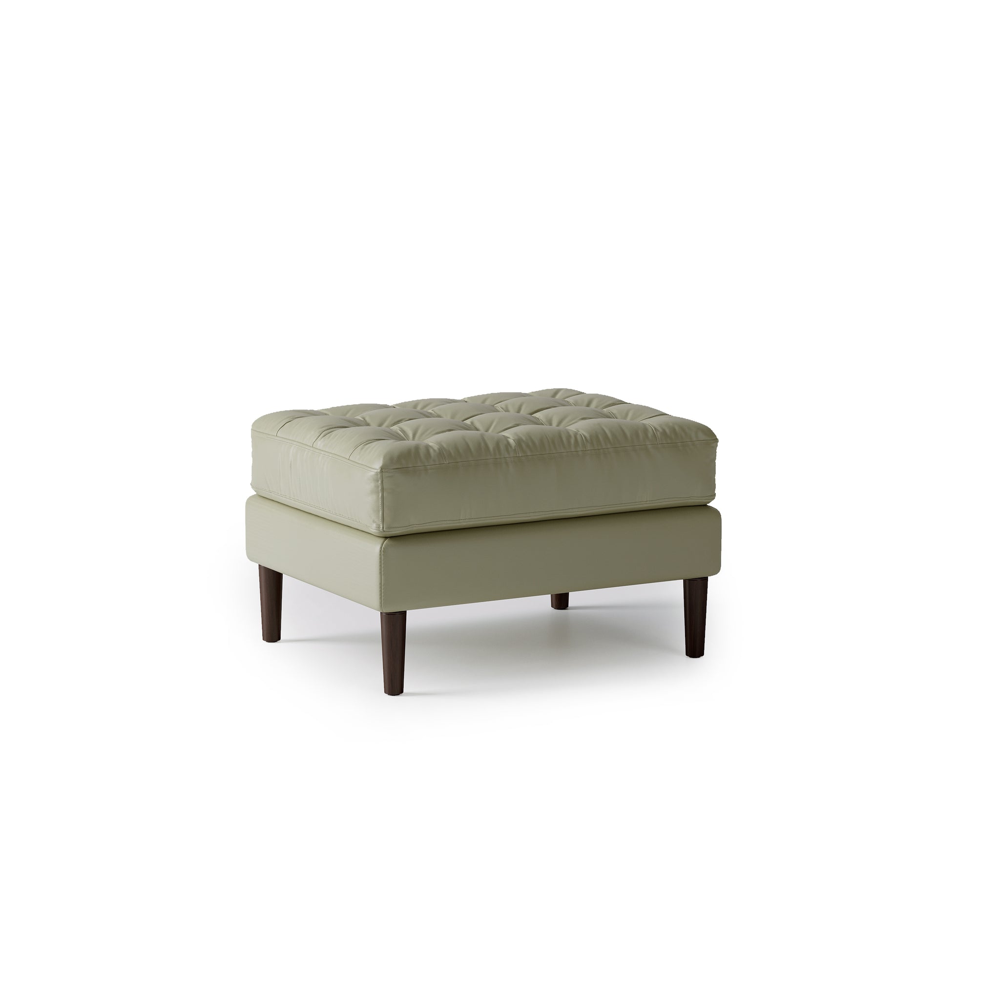 Palo Ottoman | Genuine Italian | Sven Leather | Pelican Essentials