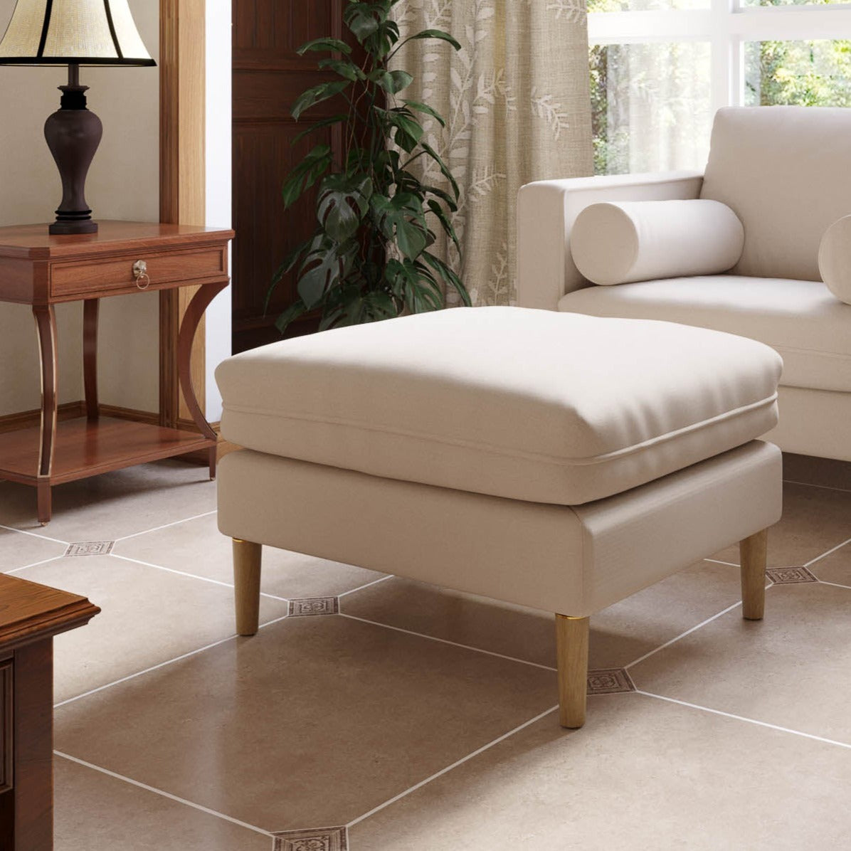 Palo Sofa - Fabric Ottoman | Pelican Essentials