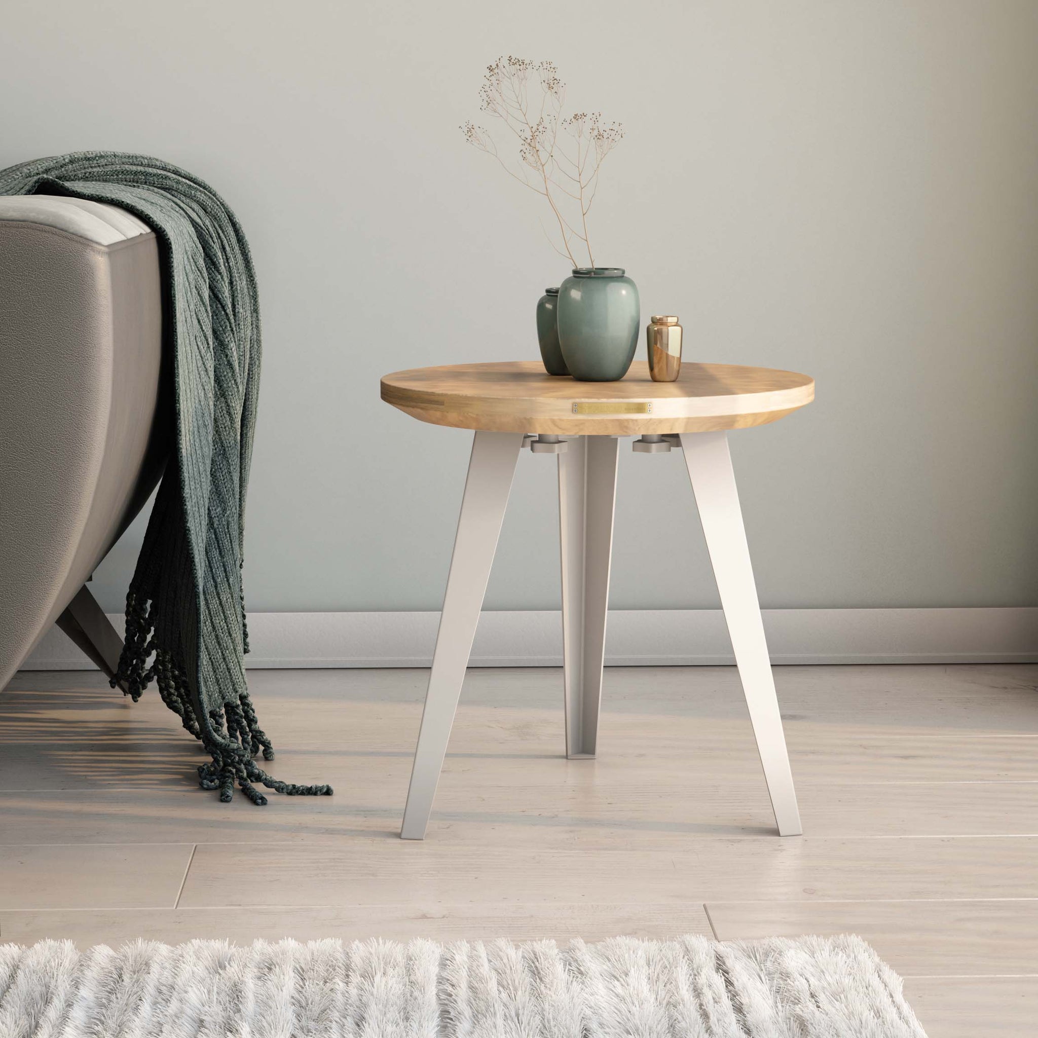 Teak Wood Side Table - Side Table | Pelican Essentials.com